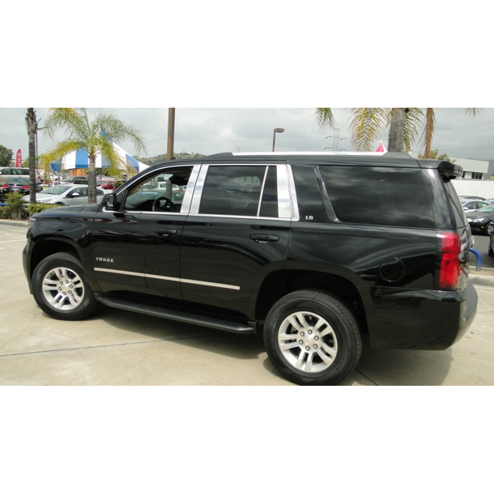 Chrome Roof Rack Accent Trim Covers (2 PC) for 2015-2019 Chevy Tahoe | eBay